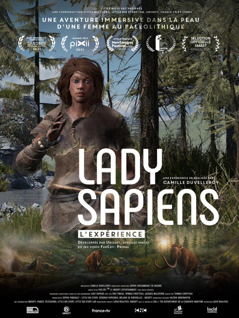 Lady Sapiens VR – 2021 – Jeu vidéo documentaire | Super Simone